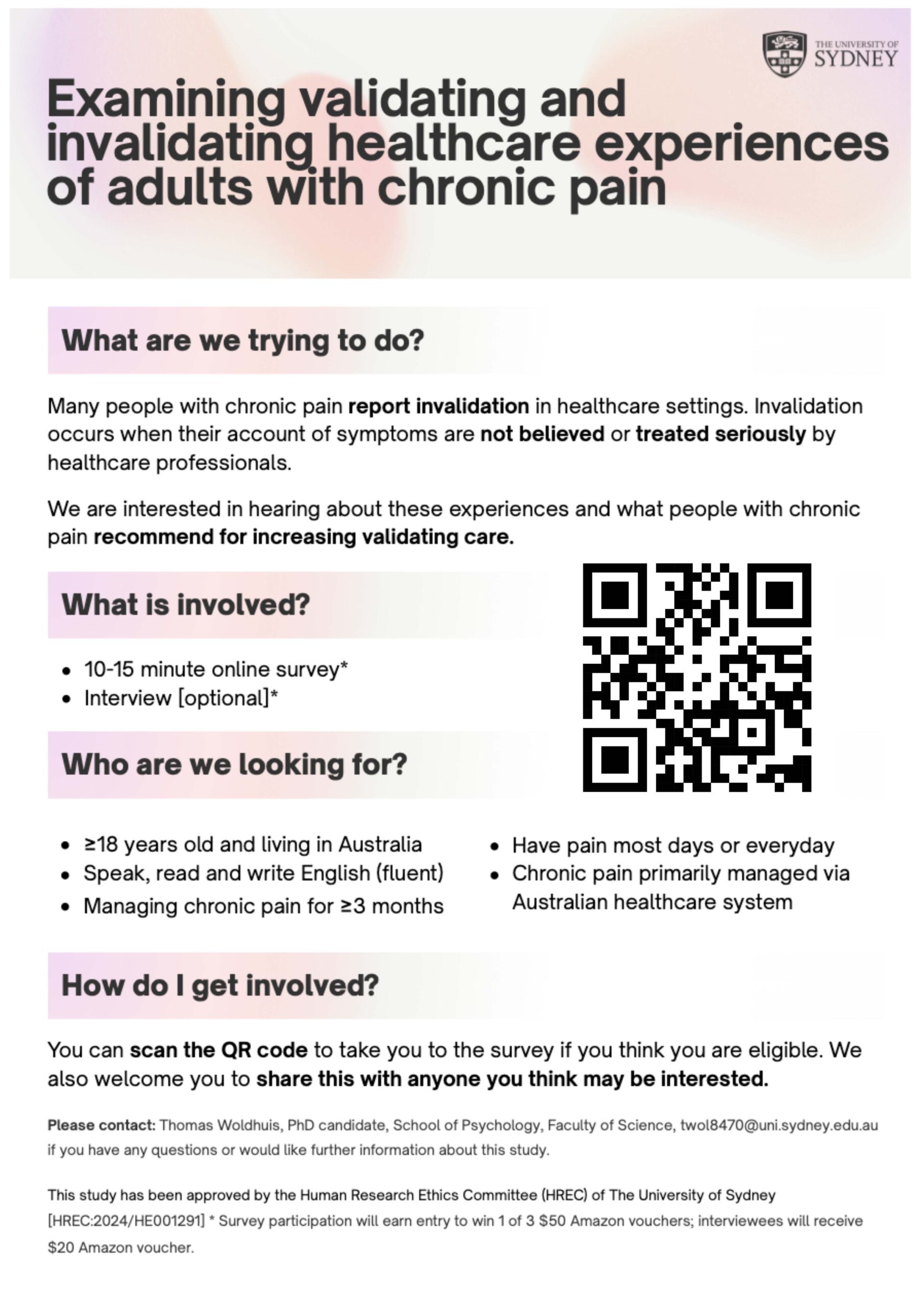 Examining, validating and invalidating healthcare experiences of adults ...